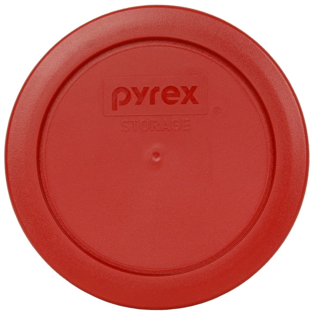 Pyrex 7200-PC Poppy Red Plastic Storage Replacement Lid Cover - Walmart.com