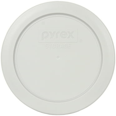 Pyrex 7200-PC Jet Gray Round Plastic Storage Replacement Lid Cover ...