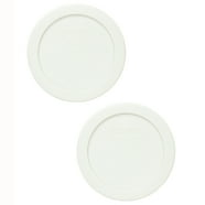 Pyrex Ultimate OV-7201 Round White Silicone and Glass No Leak Storage ...