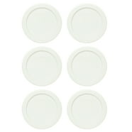 Pyrex 7402-PC 2-Pack Blue Round Plastic Replacement Lid Cover for 7-Cup ...