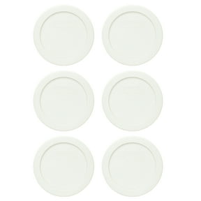 Pyrex 7402-PC 2-Pack Blue Round Plastic Replacement Lid Cover for 7-Cup ...