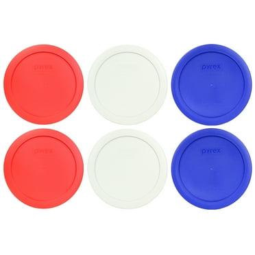 Pyrex (2) 7200-PC 2-Cup, (2) 7201-PC 4-Cup, and (2) 7202-PC 1-Cup Blue ...