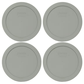 Pyrex Replacement Lid 7201-PC Set with 6 Colorful Plastic Covers for 4 ...