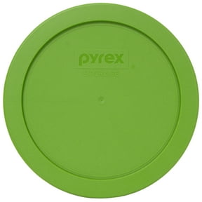 Pyrex 7403-PC Poppy Red Round Plastic Replacement Lid Cover (2-Pack ...