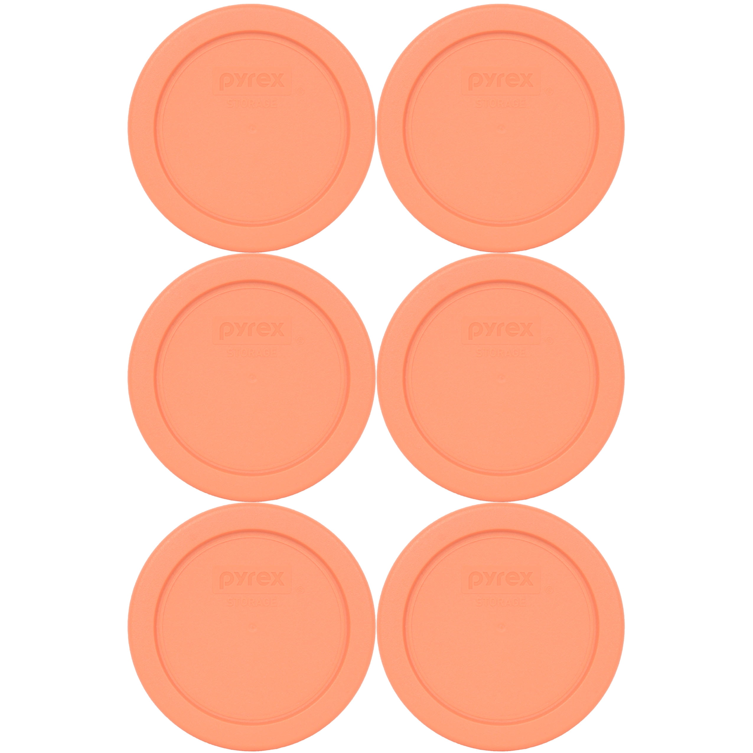 Pyrex 7202-PC Orange Lid Cover, BPA-Free Plastic, Safe for Freezer ...