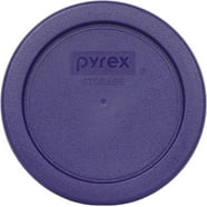 Pyrex Blue BPA-Free Plastic Replacement Lid C-233-PC, Non-Porous ...