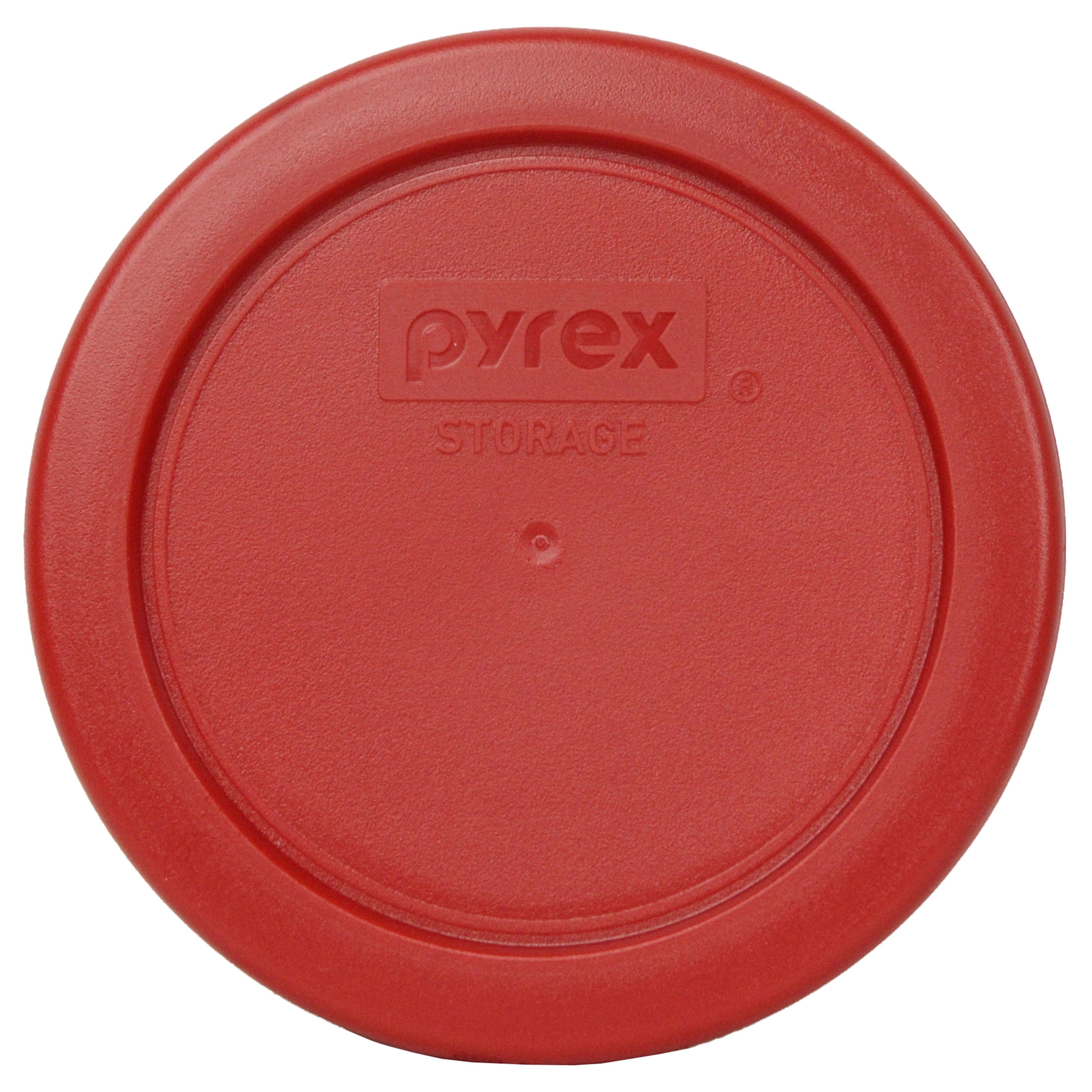 Pyrex 7202-PC Poppy Red Plastic Replacement Storage Lid Cover - Walmart.com