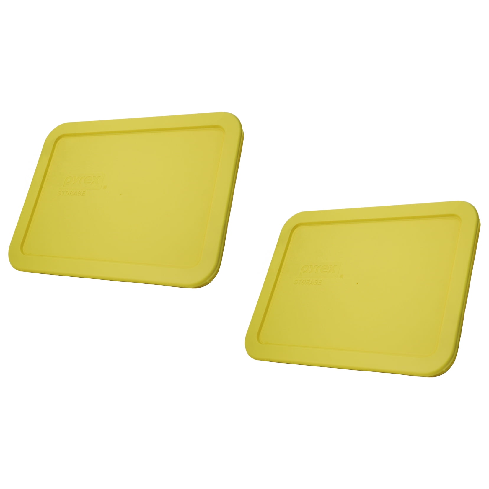 Pyrex 7210-PC 3-Cup Pastel Yellow Food Storage Replacement Lid (2-Pack ...