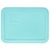 Pyrex 7211-PC Plastic Blue Rectangle Food Storage Replacement Lid Cover ...
