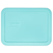 Pyrex 7211-PC Plastic Blue Rectangle Food Storage Replacement Lid Cover ...