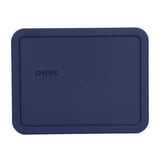 Pyrex 7211-PC Plastic Blue Rectangle Food Storage Replacement Lid Cover ...