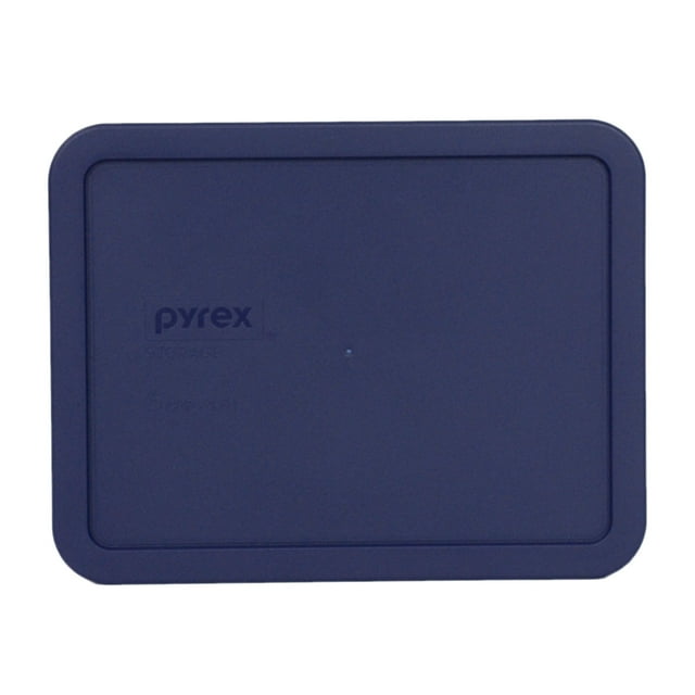 Pyrex 7211-PC Plastic Blue Rectangle Food Storage Replacement Lid Cover ...