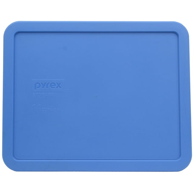 Pyrex 7212-PC Marine Blue Rectangle Food Storage Replacement Lid Cover ...