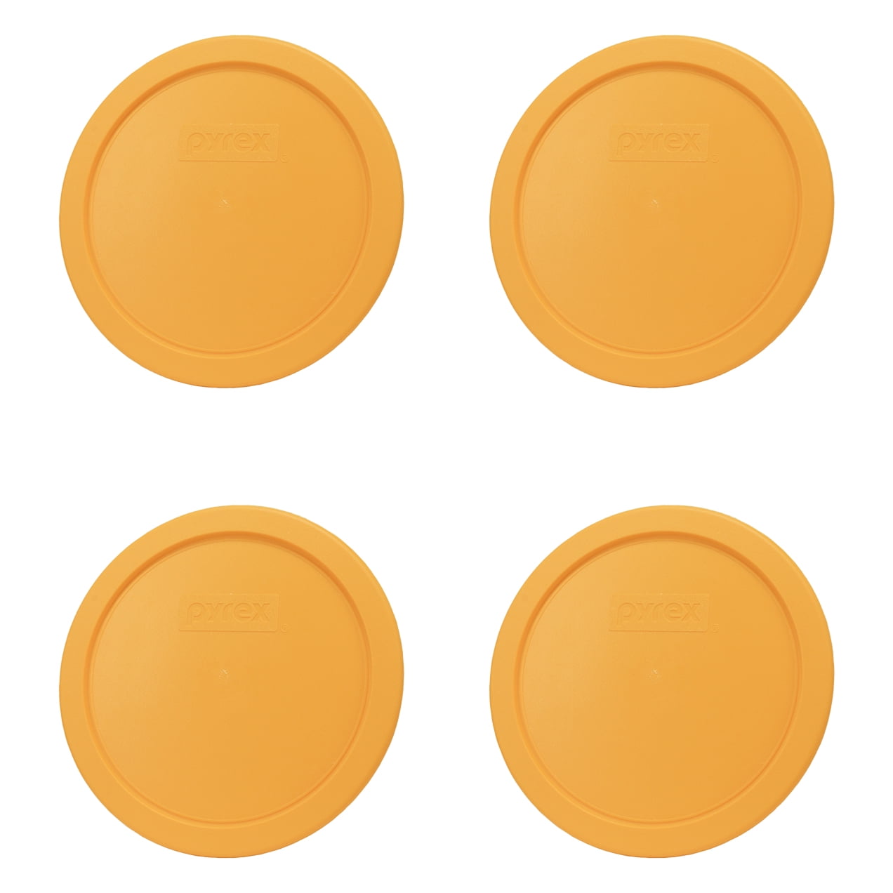 Pyrex 7401-PC 3 Cup Lemon Drop Yellow Lid (4-Packs) - Walmart.com