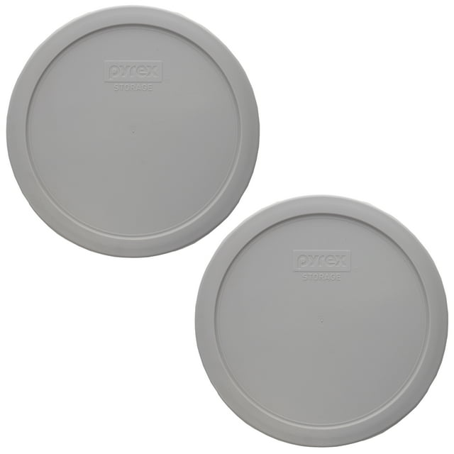 Pyrex 7402-PC 6/7-Cup Rainstorm Blue Food Storage Replacement Lids - 2 ...