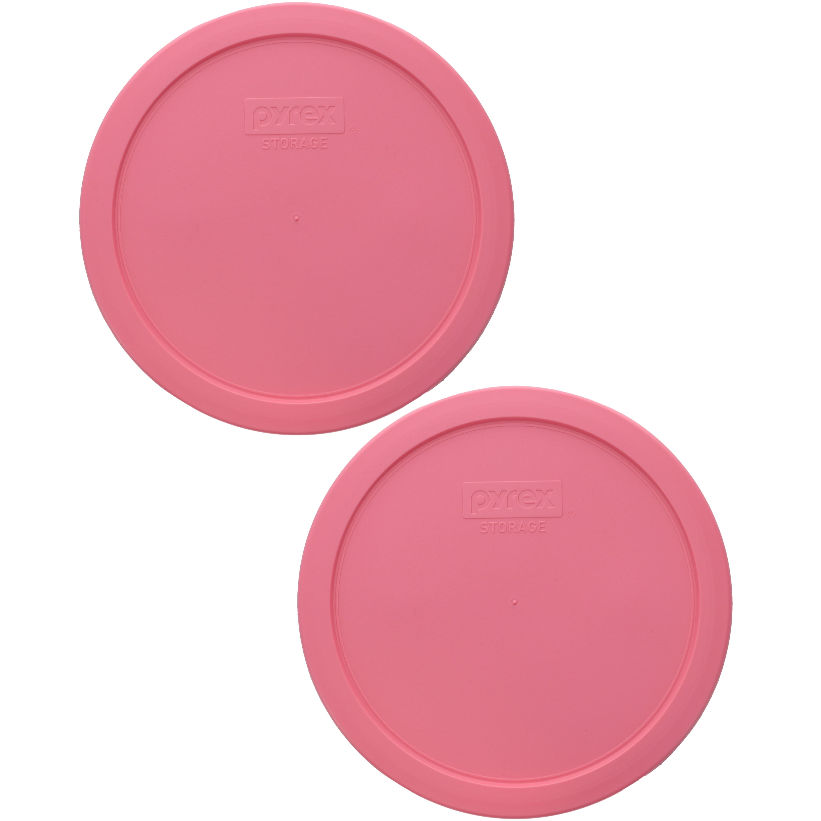 Pyrex 7402-PC 6/7-Cup Retro Pink Pantone Lids (2-Pack) - Walmart.com