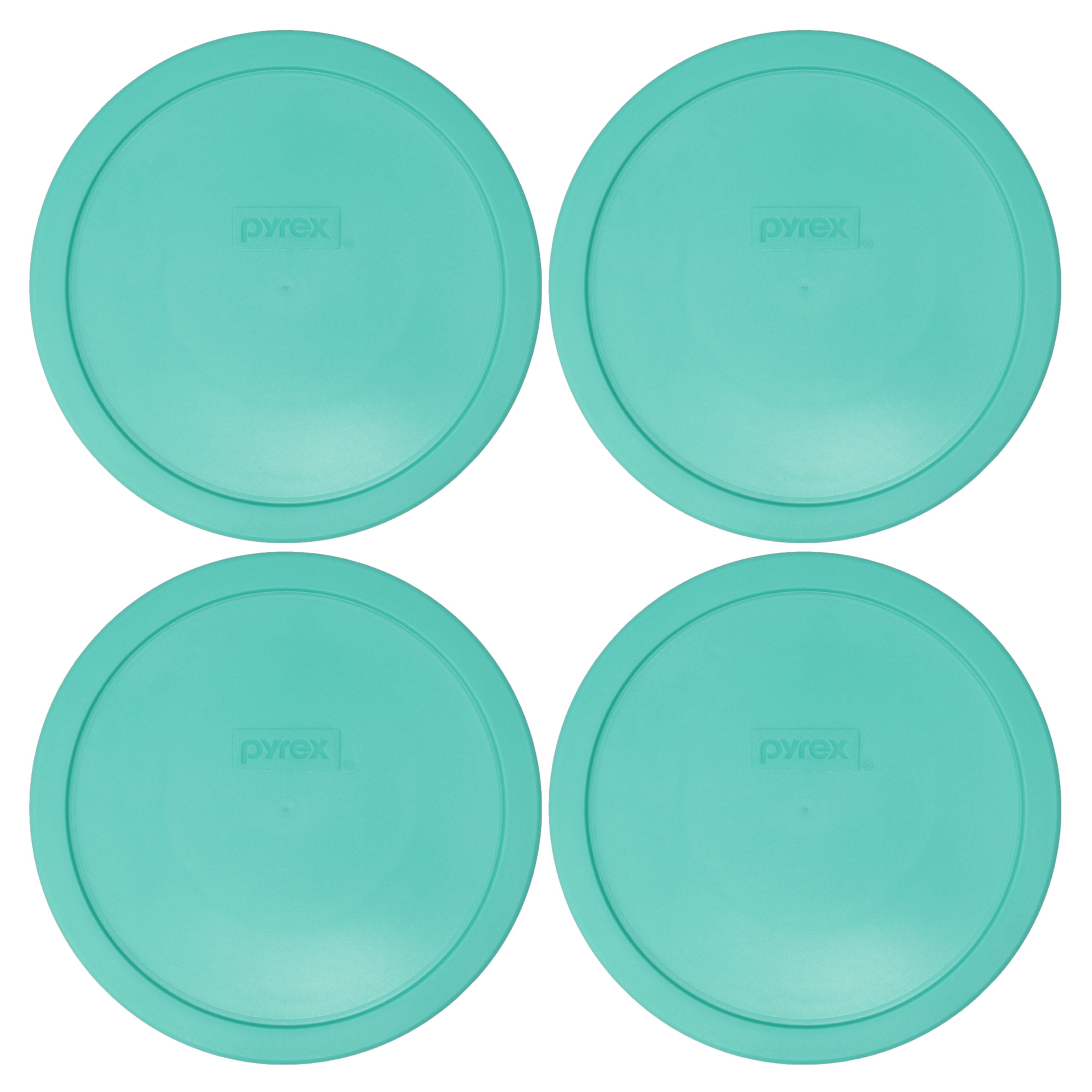 Pyrex 7402-PC Light Green Round Plastic Food Storage Replacement Lid ...