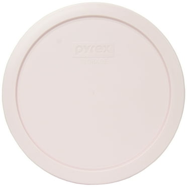 Pyrex 7202-PC White Plastic Replacement Storage Lid Cover (2-Pack ...