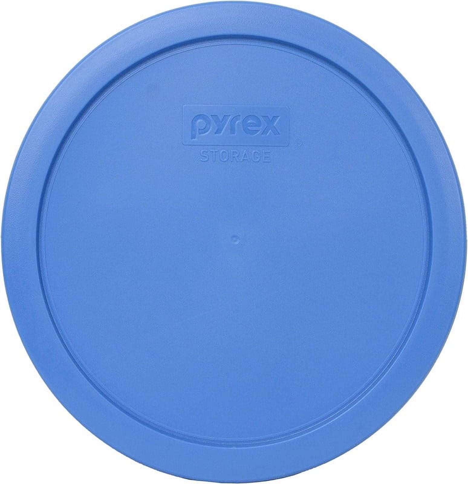 Pyrex 7402-PC Marine Blue Plastic Round Replacement Storage Lid Cover ...