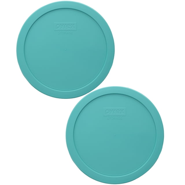 Pyrex 7402-PC Sea Glass Green Food Storage Plastic Replacement Lid (2 ...