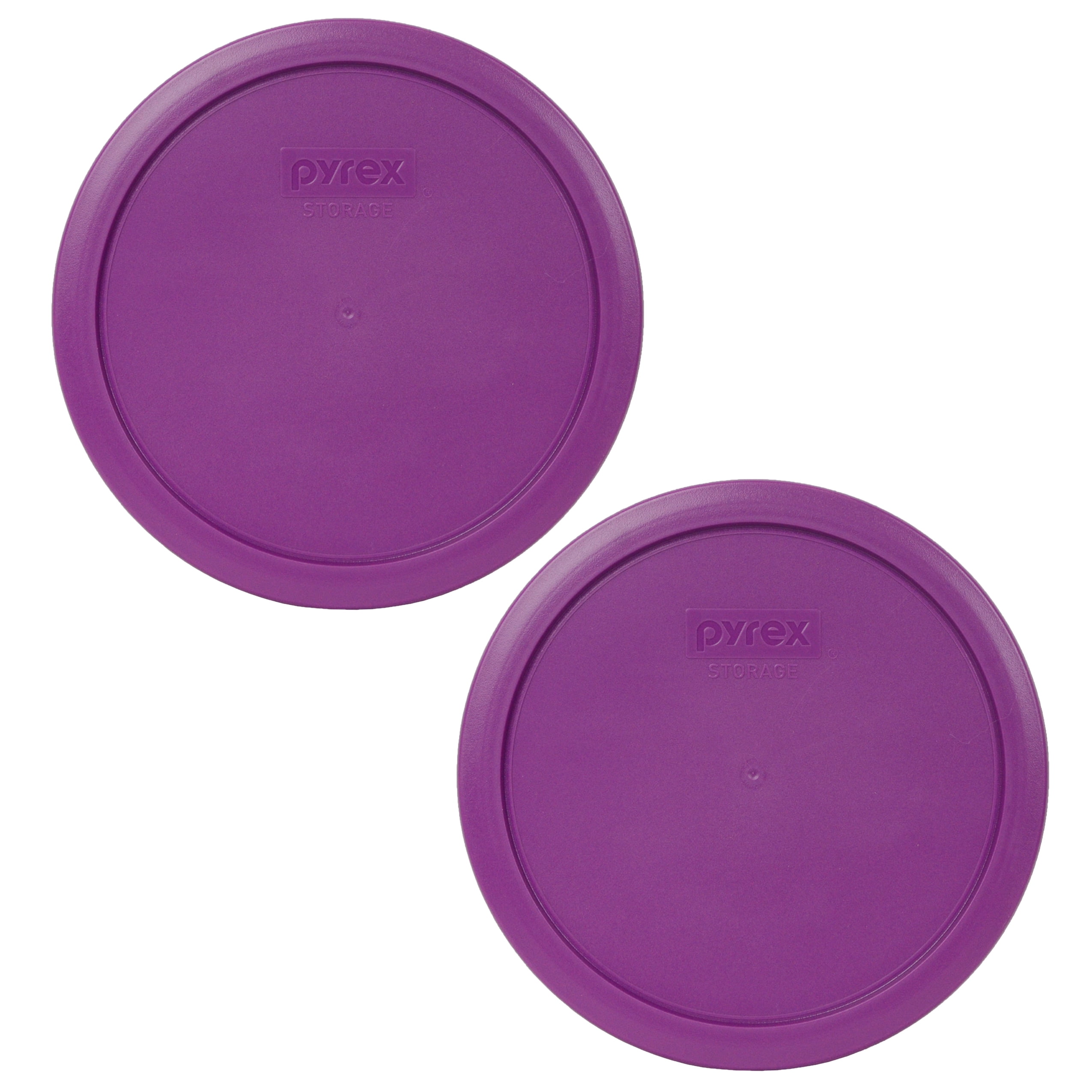 Pyrex 7402-PC Thistle Purple Plastic Round Storage Replacement Lid ...