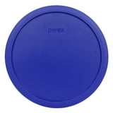 Pyrex, Food Storage Lid, 7403-PC, Cadet Blue, Fits 10-Cup Round Bowl ...