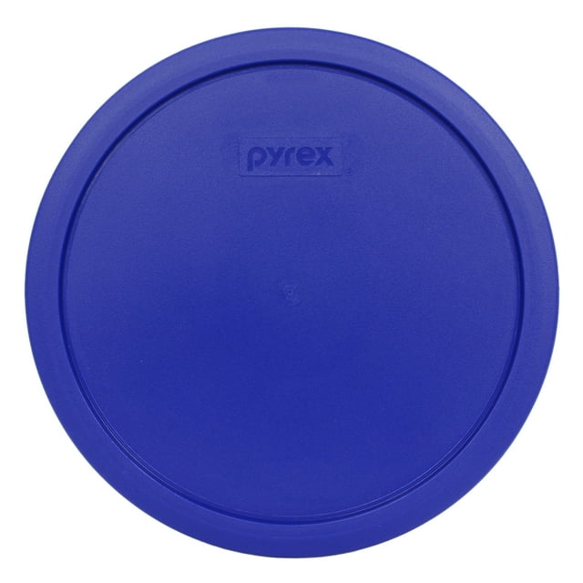 Pyrex 7403-PC Cadet Blue Plastic Round Food Storage Replacement Lid ...