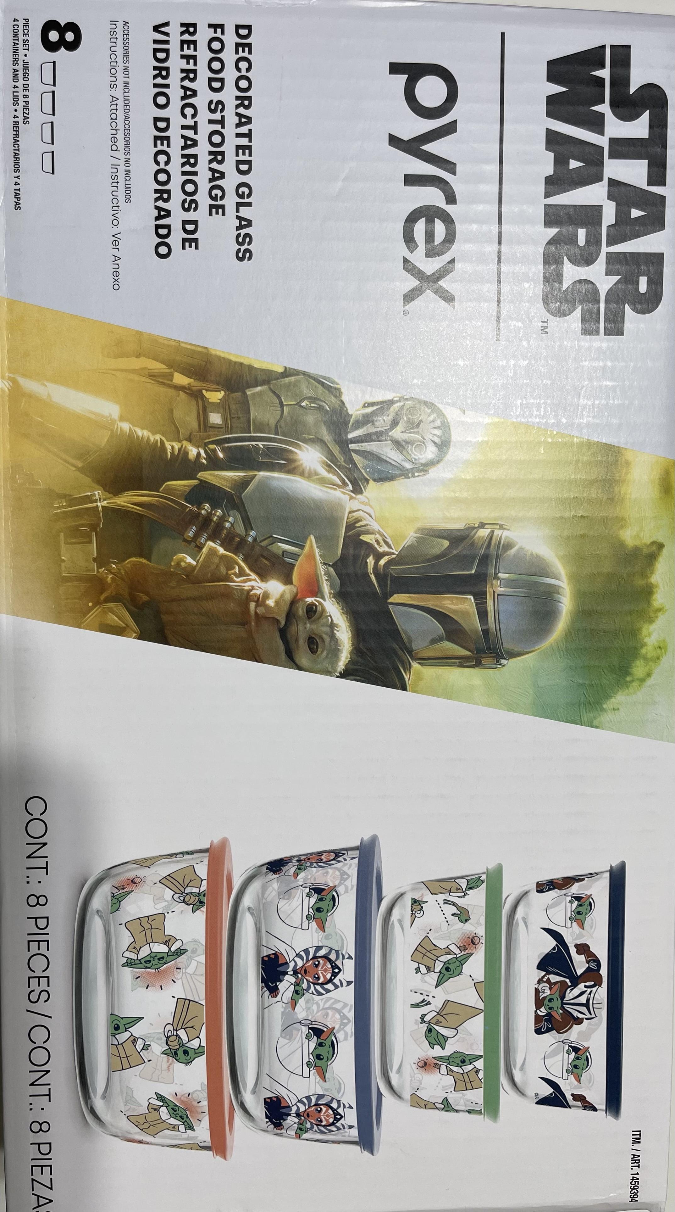 Pyrex 8-Piece Star Wars Food Storage Set - Walmart.com