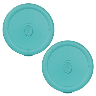 Pyrex Replacement Lid 7202-PC Cadet Blue Round Cover (4-Pack) for Pyrex ...