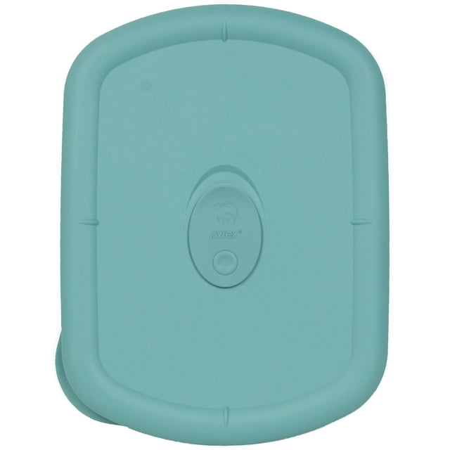 Pyrex 8212-VPC Rectangular Turquoise Plastic Vented Replacement Lid ...