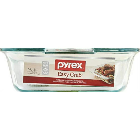 Pyrex Glass Baking Dish Handles