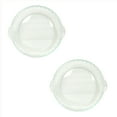 Pyrex Basics 9.5 in Round Glass Baking Pans, Pie Dish (2-Pack ...