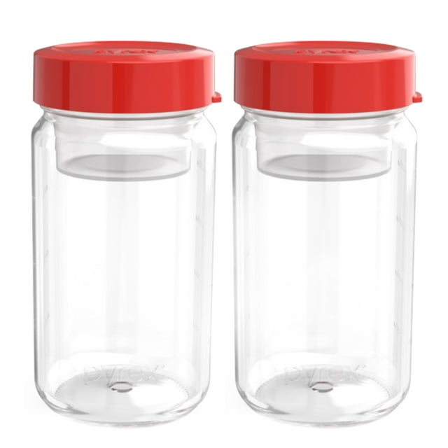 Pyrex Beyond Jars 4-piece 32-ounce Meal Prep Set - Walmart.com