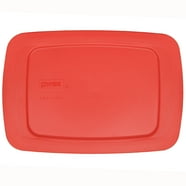 Pyrex 233-PC 3-Qt Blue Rectangular Storage Top - Replacement Lid for ...