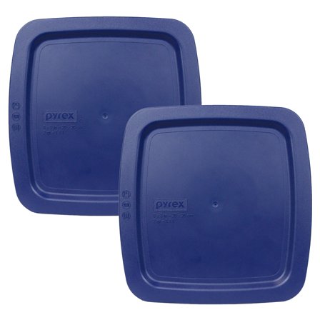 Pyrex Replacement Lid C-213-PC Blue Plastic Rectangle Cover for Pyrex ...