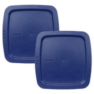 Pyrex Replacement Lid 232-PC 2-Qt Red Plastic Rectangle Cover (2-Pack ...