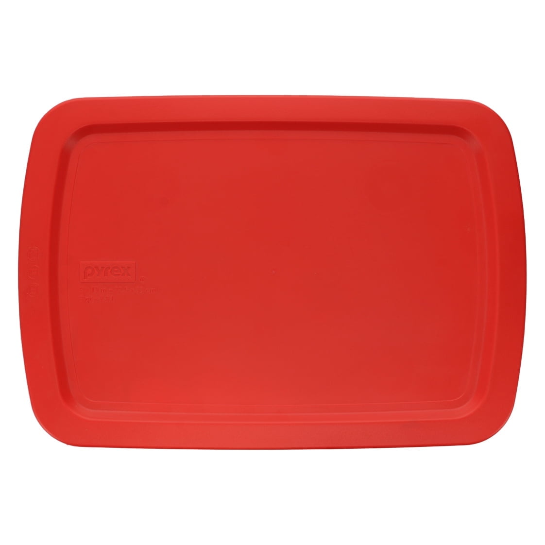 Pyrex C-233-PC 3qt Poppy Red Easy Grab Replacement Food Storage Lid ...