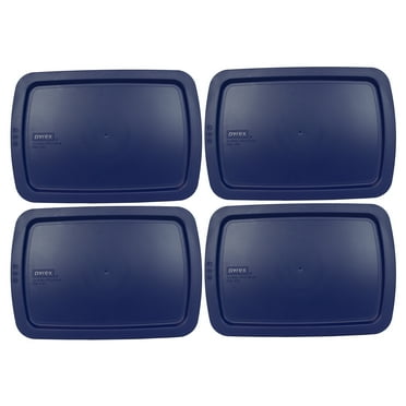 Pyrex Blue BPA-Free Plastic Replacement Lid C-233-PC, Non-Porous ...