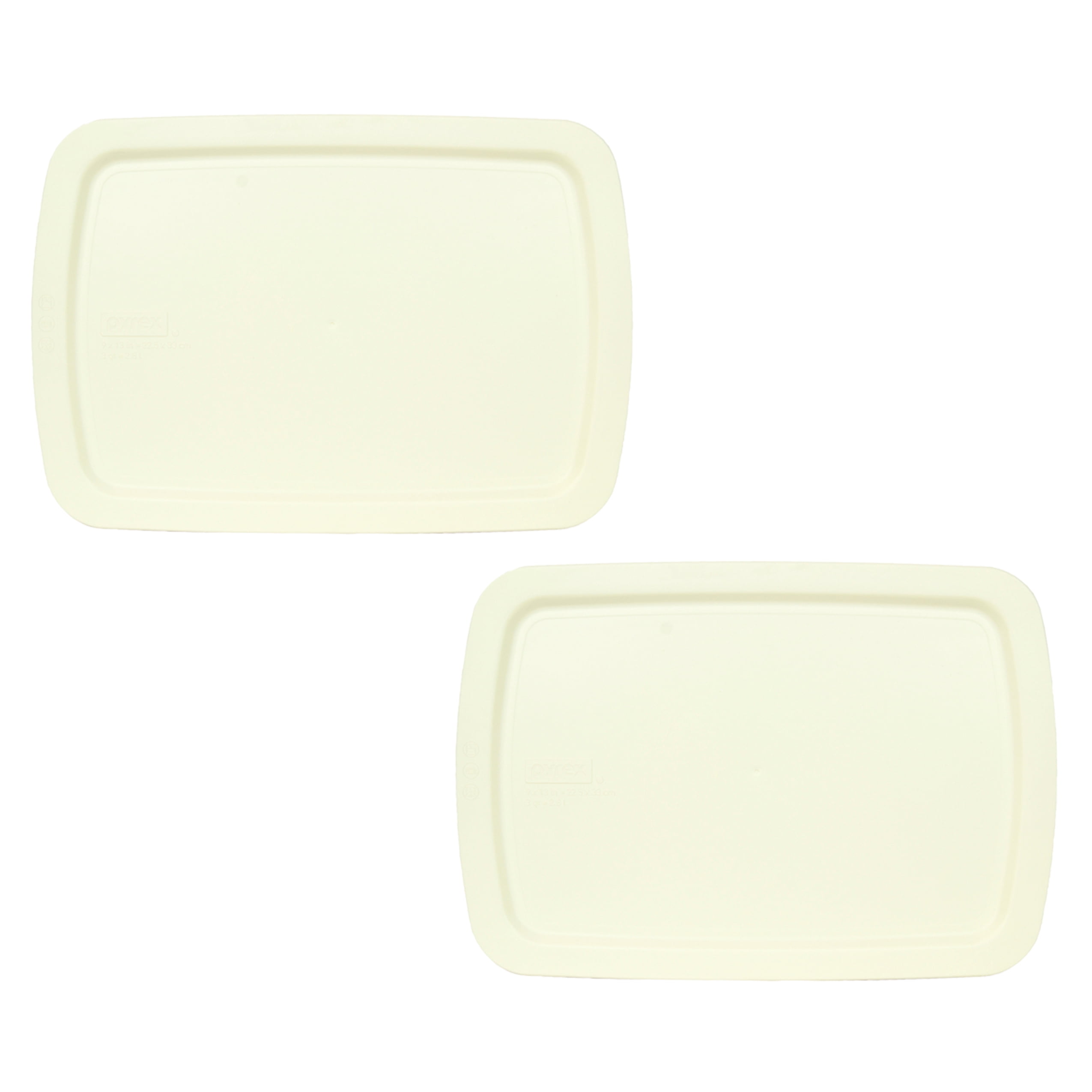 Pyrex C-233-PC Sour Cream Plastic Rectangle Replacement Storage Lid ...