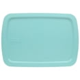 Pyrex C-233-PC 3qt Turquoise Easy Grab Food Storage Replacement Lid ...