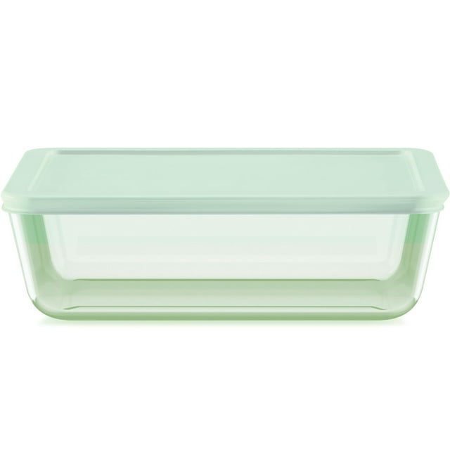 Pyrex Colors (11 Cup) Tinted Glass Large Rectangular Food Storage ...