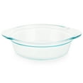 "Pyrex Deep 9.5"" Round Glass Bakeware Dish for Baking and Serving ...