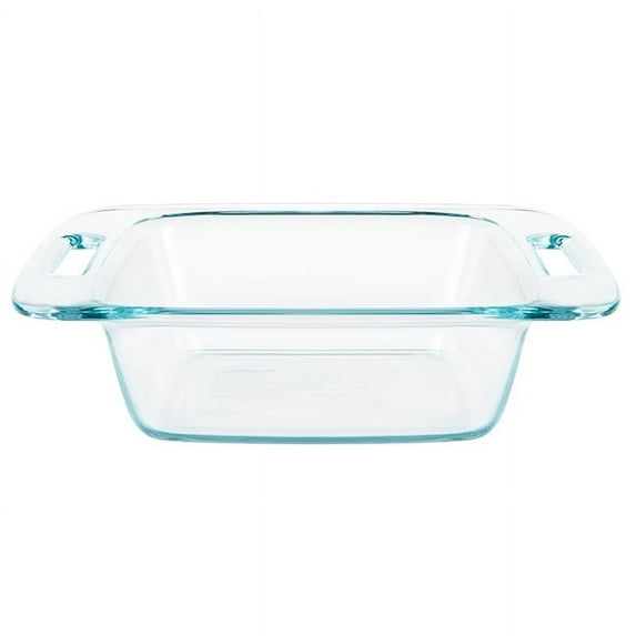 "Pyrex 8"" Square Glass Baking Dish with Lid, Oven-Safe, Cooking ...