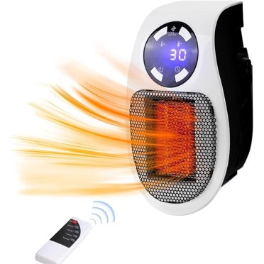 Tfalo Indoor Mini Space Heater, 500w Ceramic Ecoheat, Adjustable ...