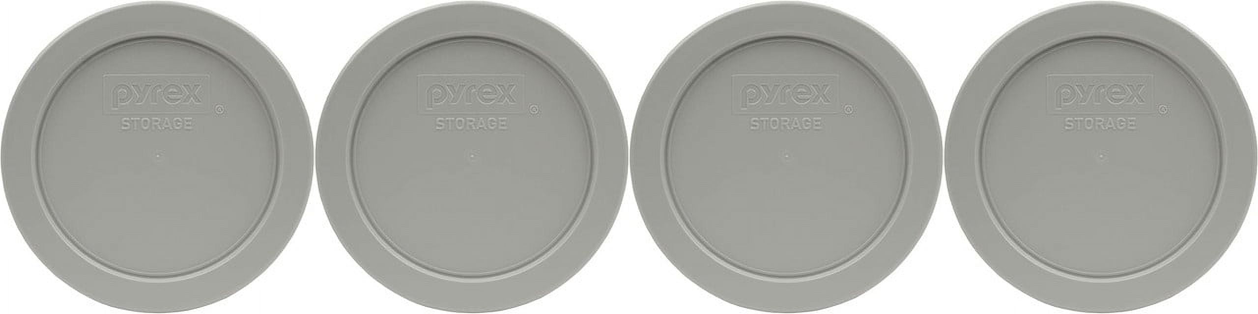 Pyrex Lid 323-PC 1.5 qt/1.4 L Circle - Gray - 4 Pack - Walmart.com