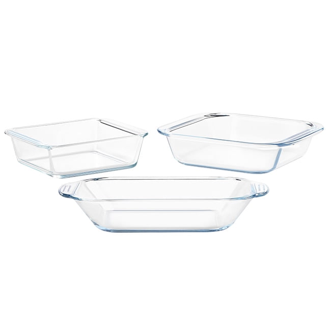 Pyrex® Littles Glass Baking Dish, 3 Piece Set - Walmart.com