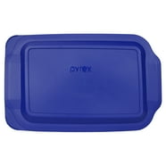 Pyrex Replacement Lid 232-PC 2-Qt Red Plastic Rectangle Cover (2-Pack ...