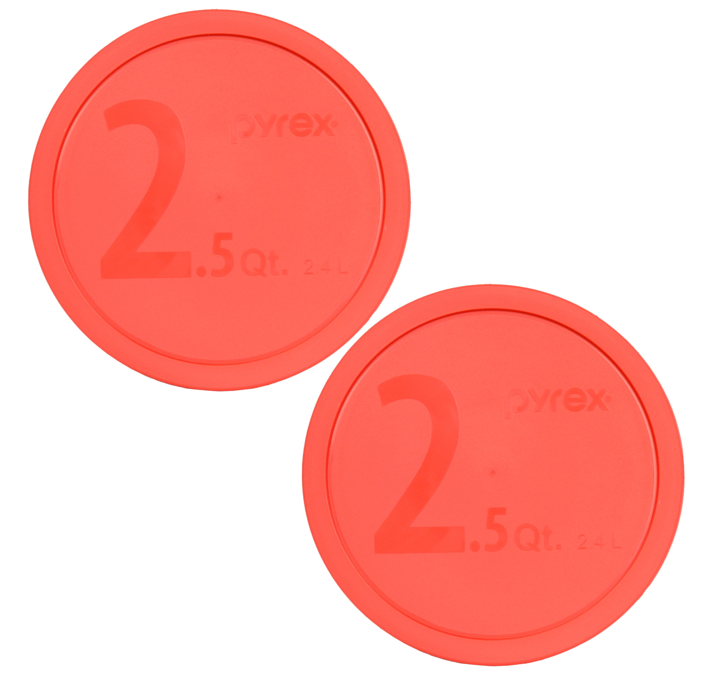 Pyrex Replacement Lid 325-PC Butterfly Orange Plastic Round Cover (2 ...