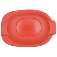 Pyrex Blue BPA-Free Plastic Replacement Lid C-233-PC, Non-Porous ...