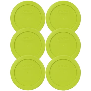 Pyrex 7201-PC Blue Plastic Food Storage Replacement Lid Cover (2-Pack ...